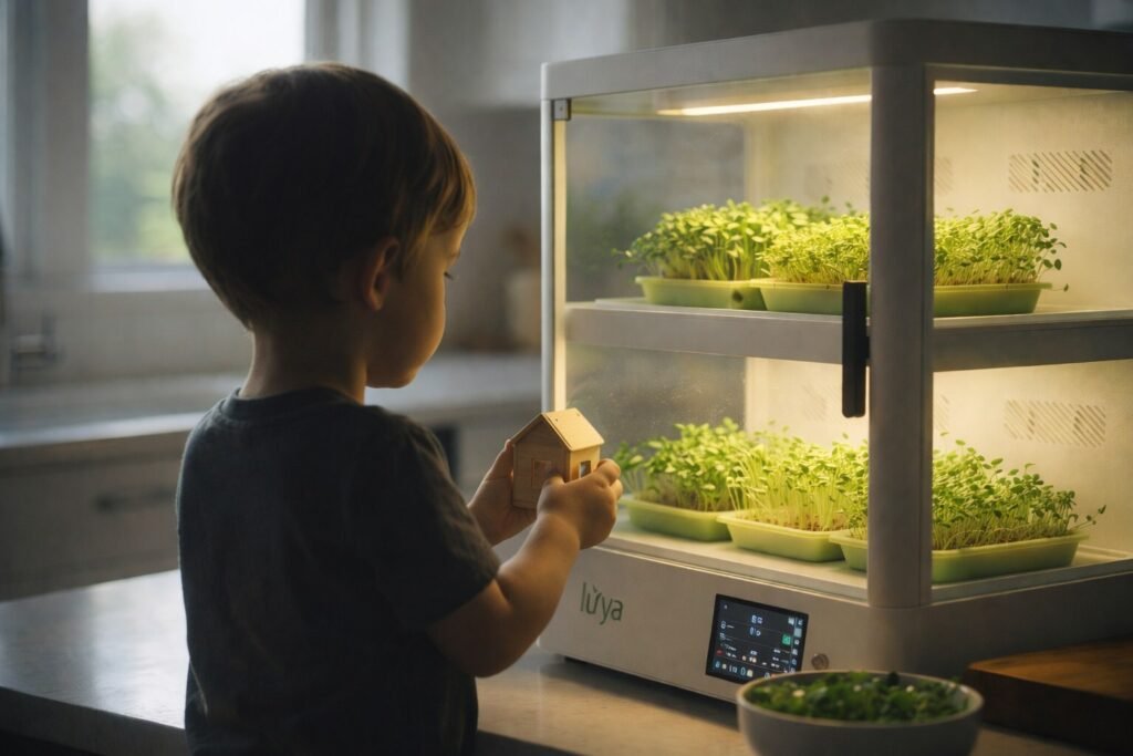 Luya unveils the world's first AI-powered microgreens nutrition system ...